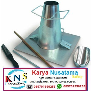 Jual SLUMP TEST Alat Uji Slum Tes Beton di Lampung - Karya Safety