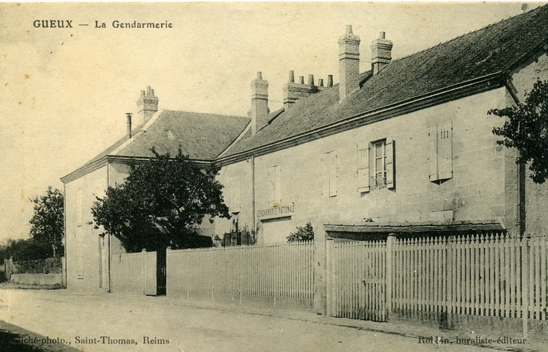 GNV Gueux Notre Village: Les Rues du Village de Gueux... en Cartes Postales