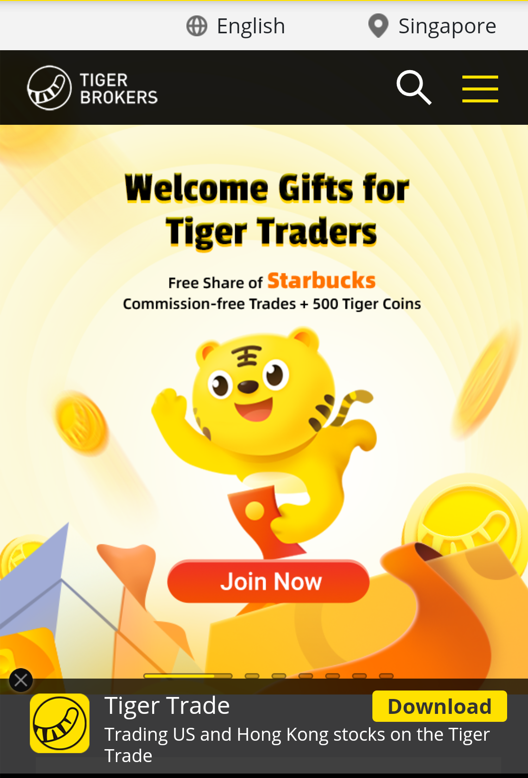Singapore Shares Information: Tiger promo