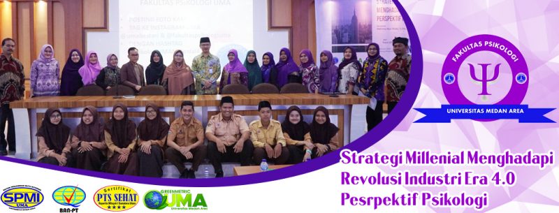 Seminar Strategi Millenial Menghadapi Revolusi Industri Era 4.0 Perspektif Psikologi