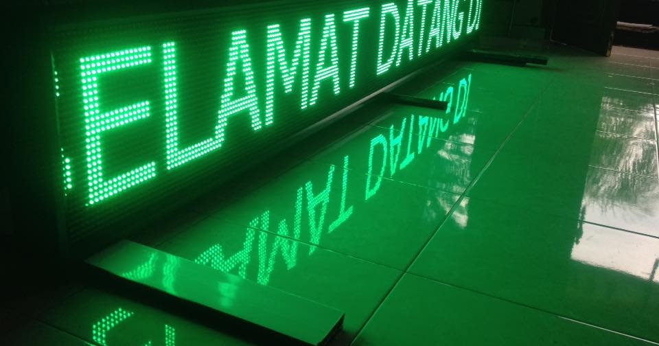 Iklan Videotron: Running Text | Iklan Videotron