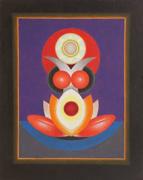 CHINAR SHADE : TANTRIC GEOMETRY IN THE ART OF GHULAM RASOOL SANTOSH