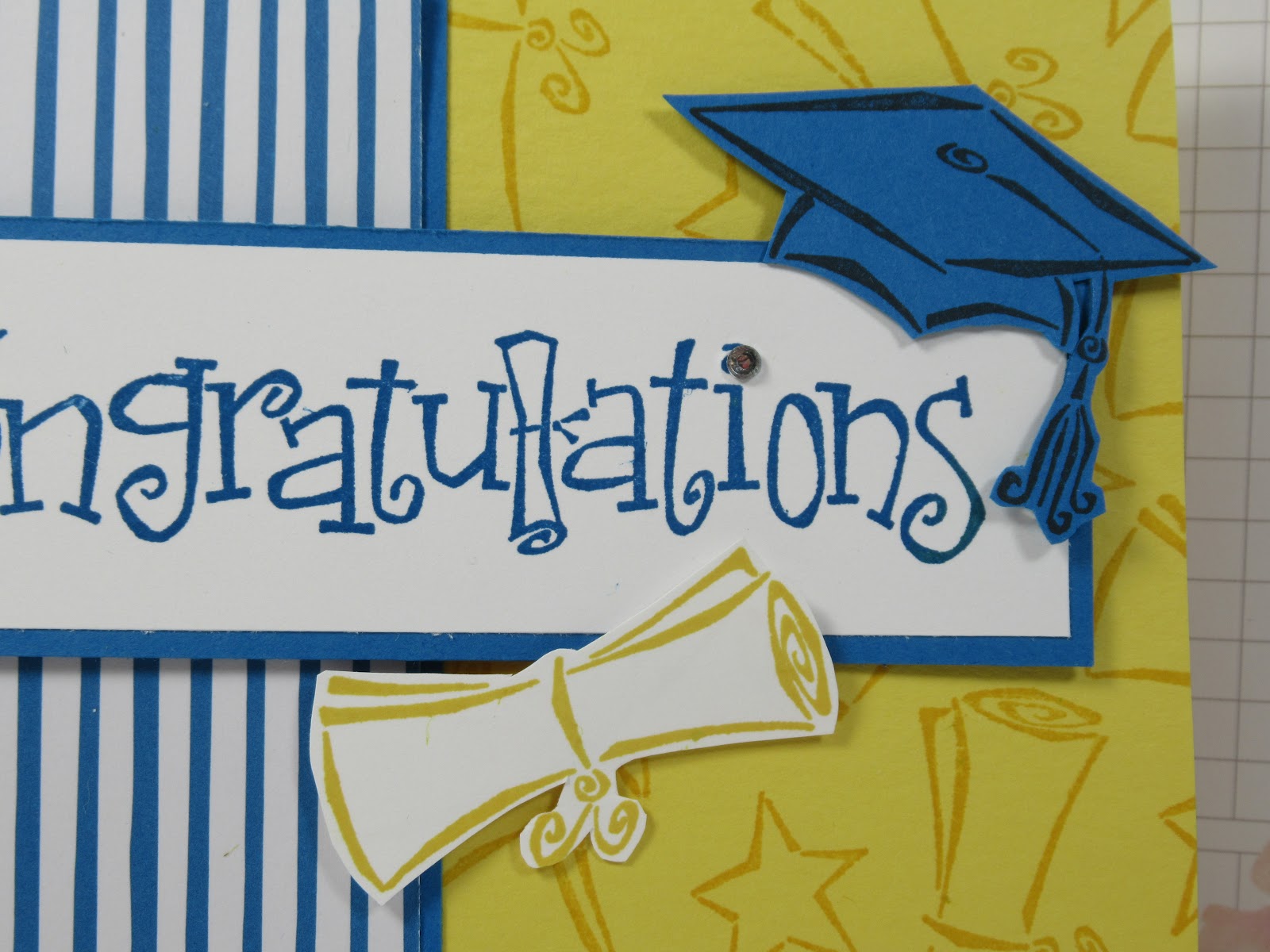 Personally Yours: Stampin' Up! Graduation Cards - University of Delaware