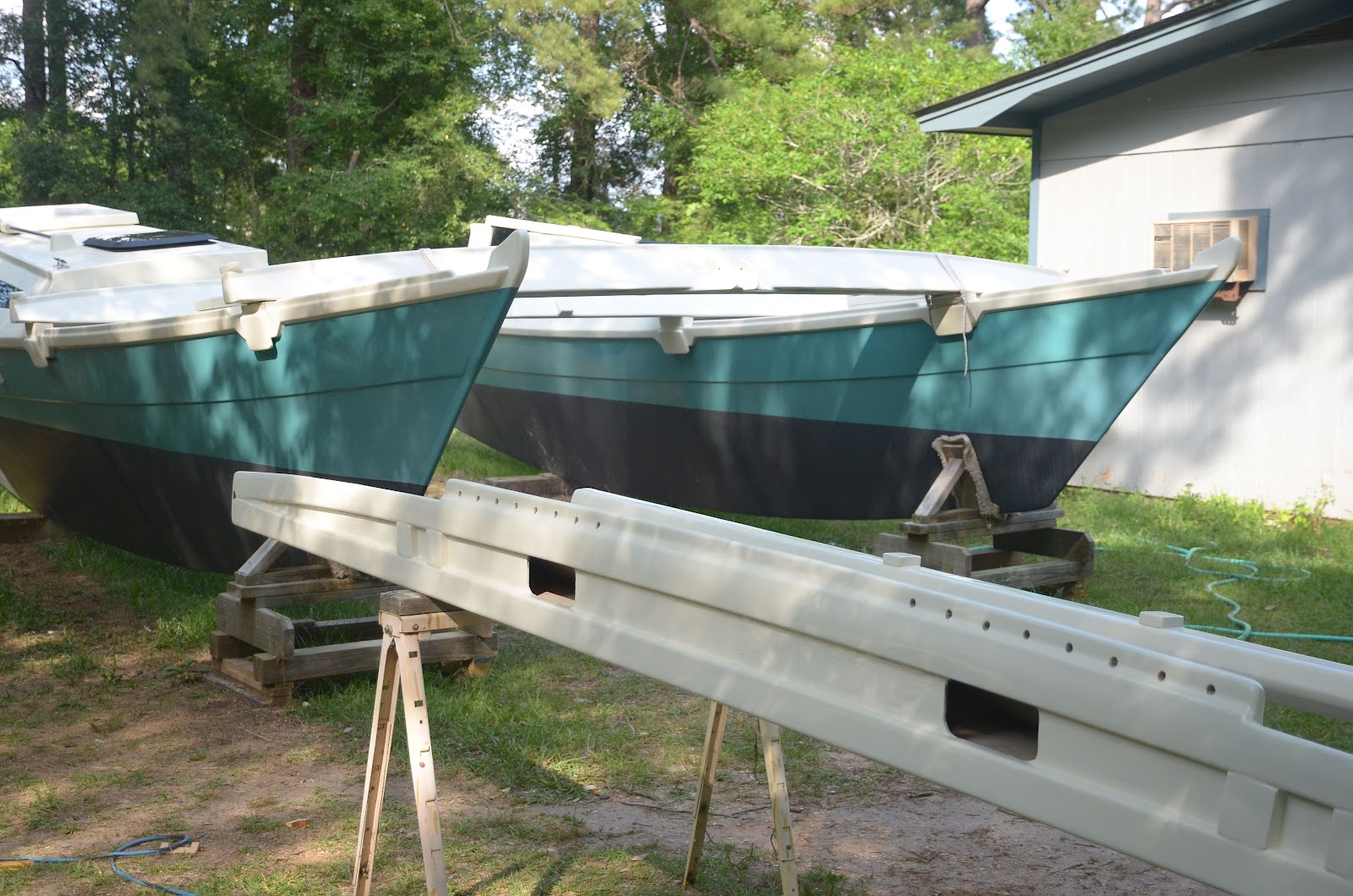 Element II: A Wharram Tiki 26 Catamaran: Painting