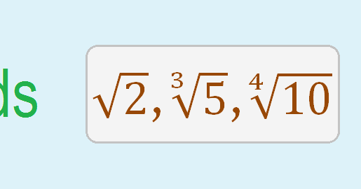 10 Math Problems: Surds