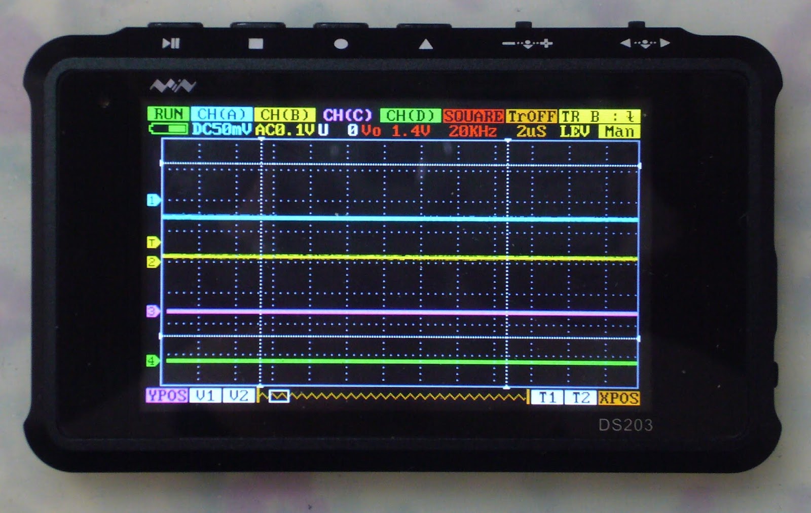 マーティーの工房日誌: 携帯オシロ DSO QUAD "DS203" 修理（OP-AMP）