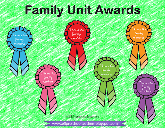 ESL/EFL Preschool Teachers: Family Theme for Kindergarten- Holistic ...