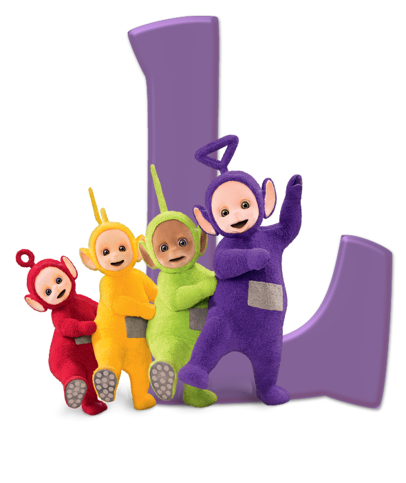 Blindada por Deus: Alfabeto decorativo Teletubbies