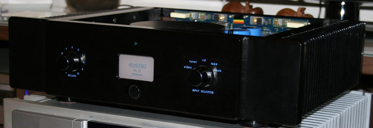 ESPRITAUDIO: AM Audio PA25 Reference, Italian Pure A Class 25W Amplifier