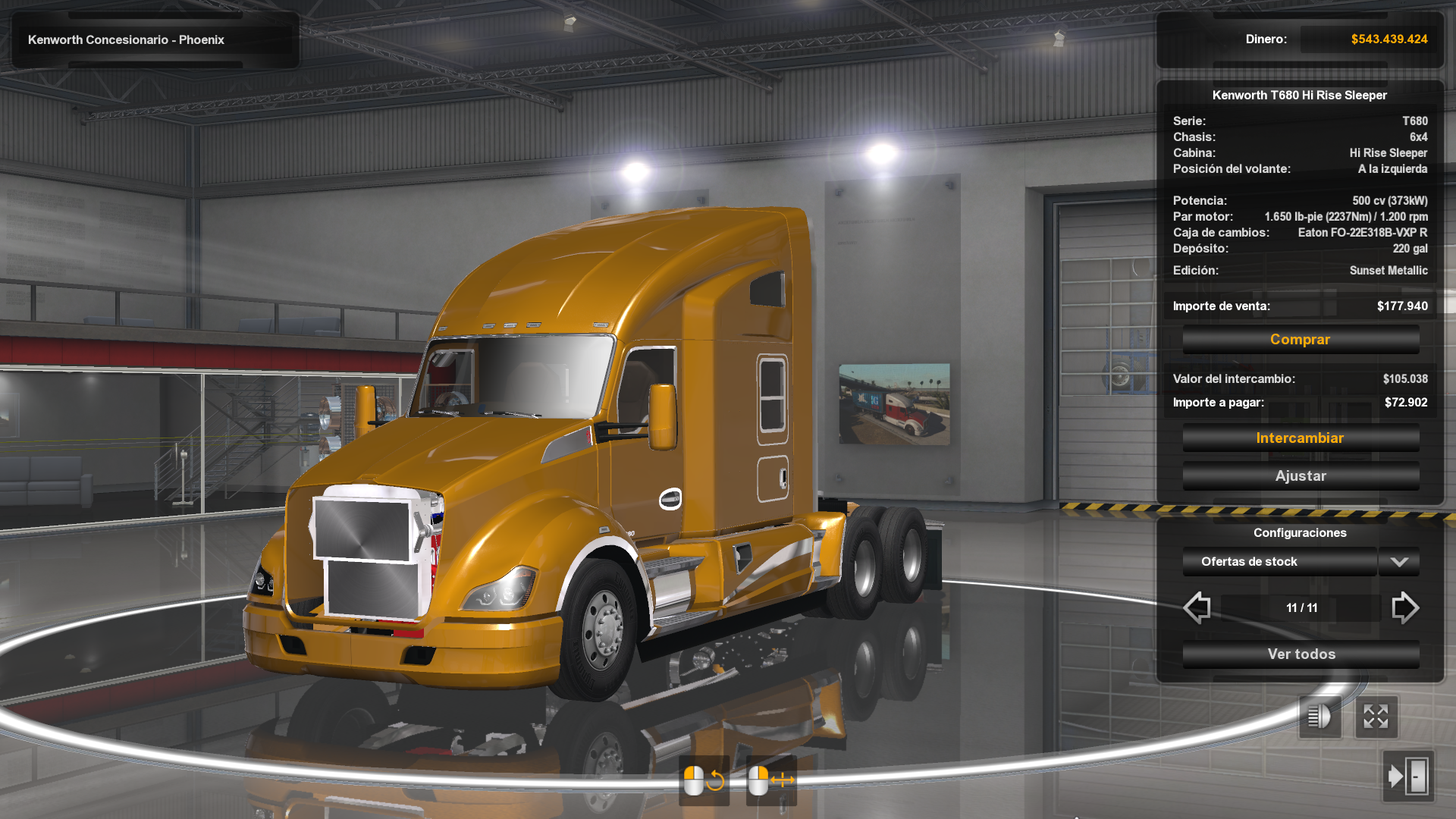 KENWORTH T680 ATS BY JVMODS 1.41
