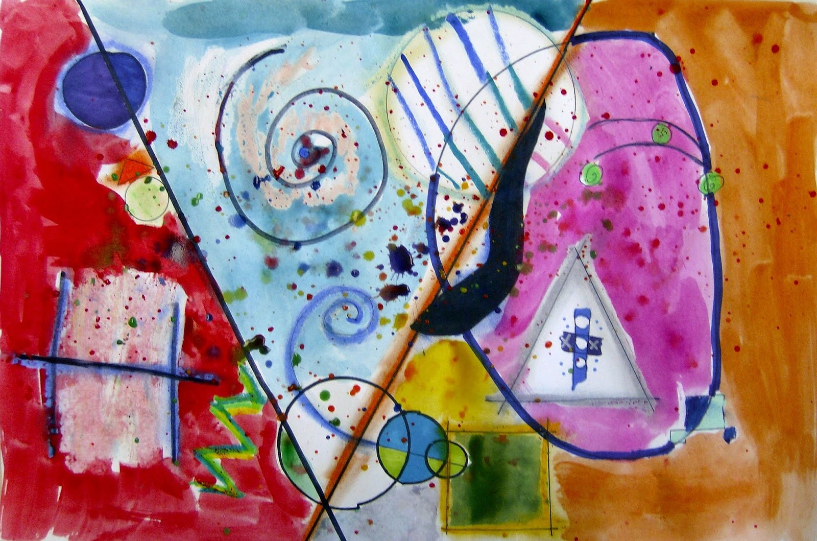 Blackfoot Art Center: Awesome Abstract Art!