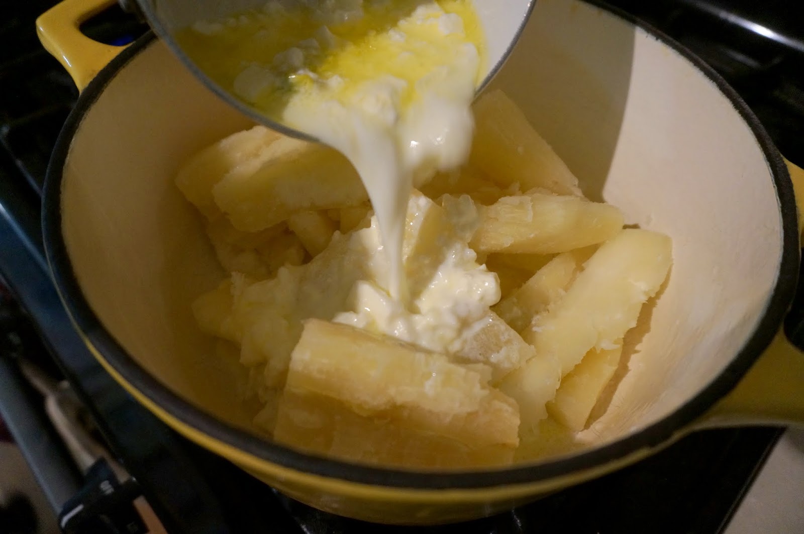 Mashed Yuca