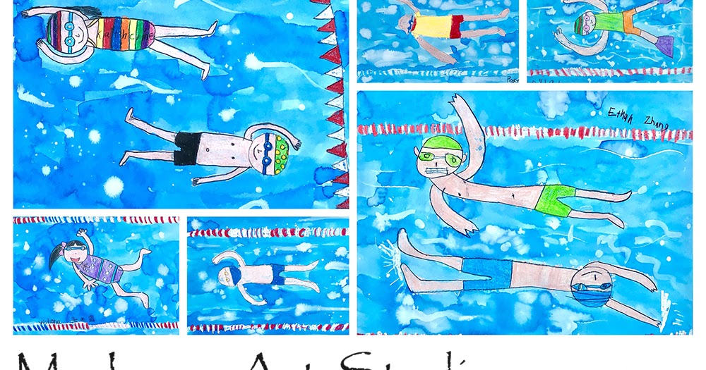 Me Love Art Studio《米國藝術》: Go Swimming