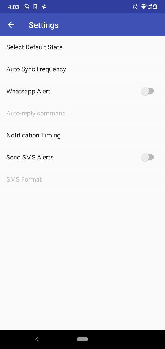 Configuring automated SMS alerts to clients