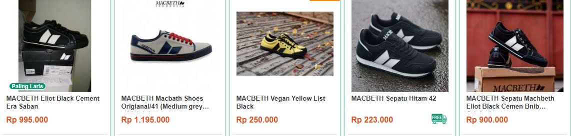√ Daftar Harga Sepatu Macbeth Original Terbaru 2023 - MODEL SEPATU SANDAL TERBARU