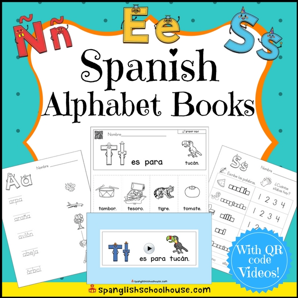 Mommy Maestra: Spanish Alphabet Books for PreK & Kindergarten
