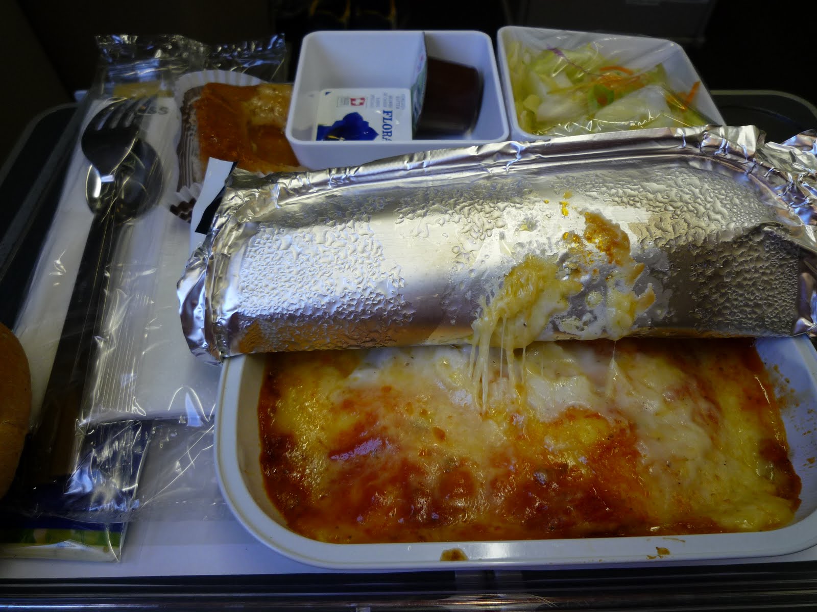 Slightly jet-lag: スイスインターナショナルエアラインズ LX160 エコノミークラス 機内食