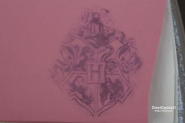 Hogwarts Crest Rubber Stamp DIY!