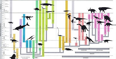 Gallery of Dinosaurs: Family tree of the reptiles and their descendants