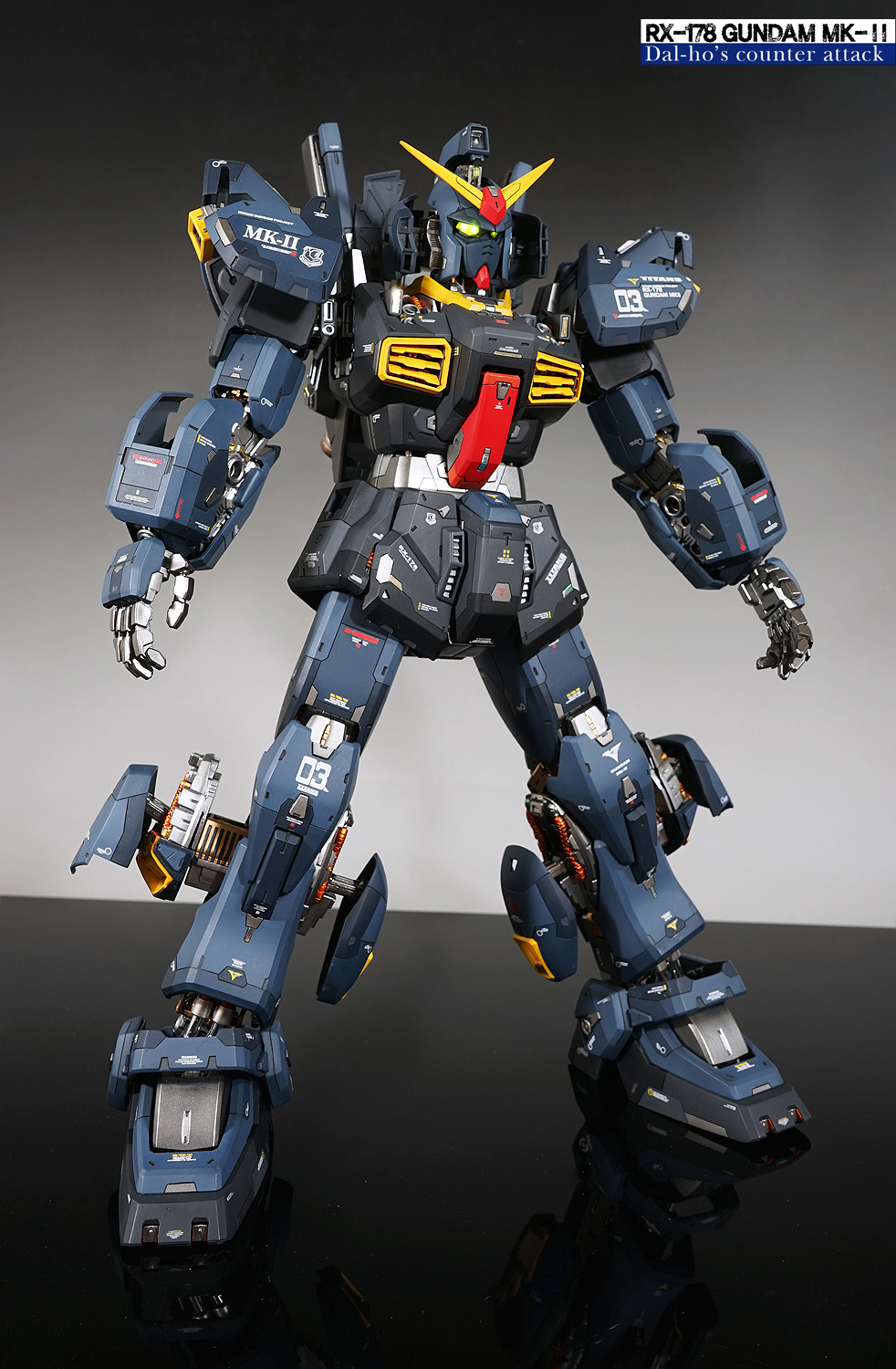 GUNDAM GUY: PG 1/60 Gundam Mk-II Titan - Customized Build