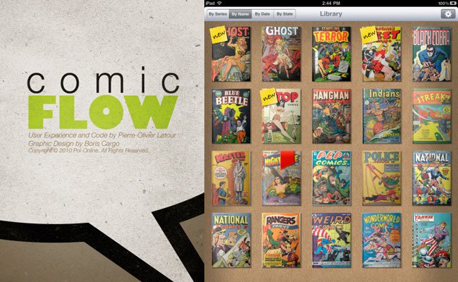 La Tres 14: ComicFlow, fantástico lector de cómics digitales para iPad