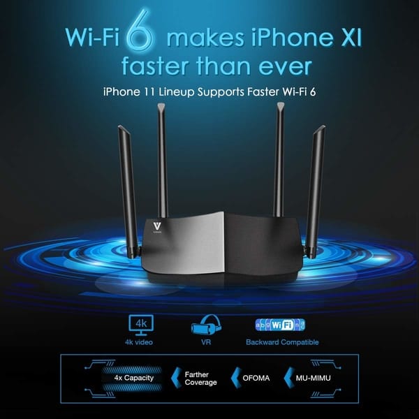 Review Vanin Rx4 1500 Wifi 6 Router