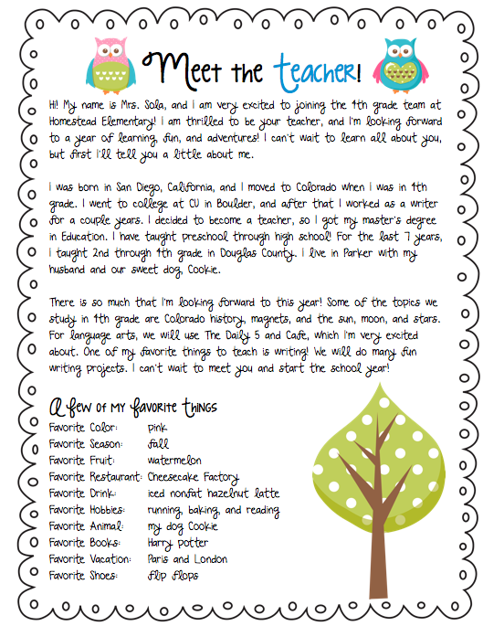 Teacher Introduction Letter To Parents Thankyou Letter teacher-introduction-letter-to-parents-thankyou-letter