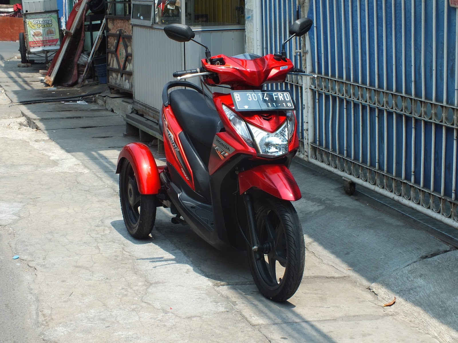 Oracle Modification Concept: HONDA BEAT RODA 3 Minimalist Pesanan Mrs ...