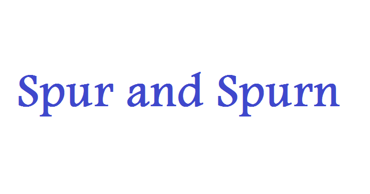 Spur and Spurn - EnglishLanguageSpecialists