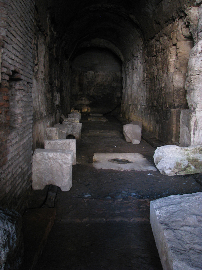 The Bell Curve of Life: Rome: Colosseum Basement