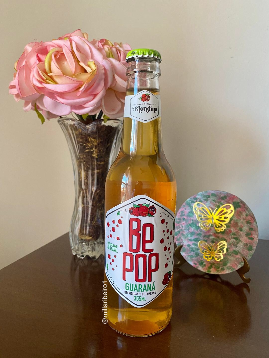 Refrigerante Be Pop Guaraná.