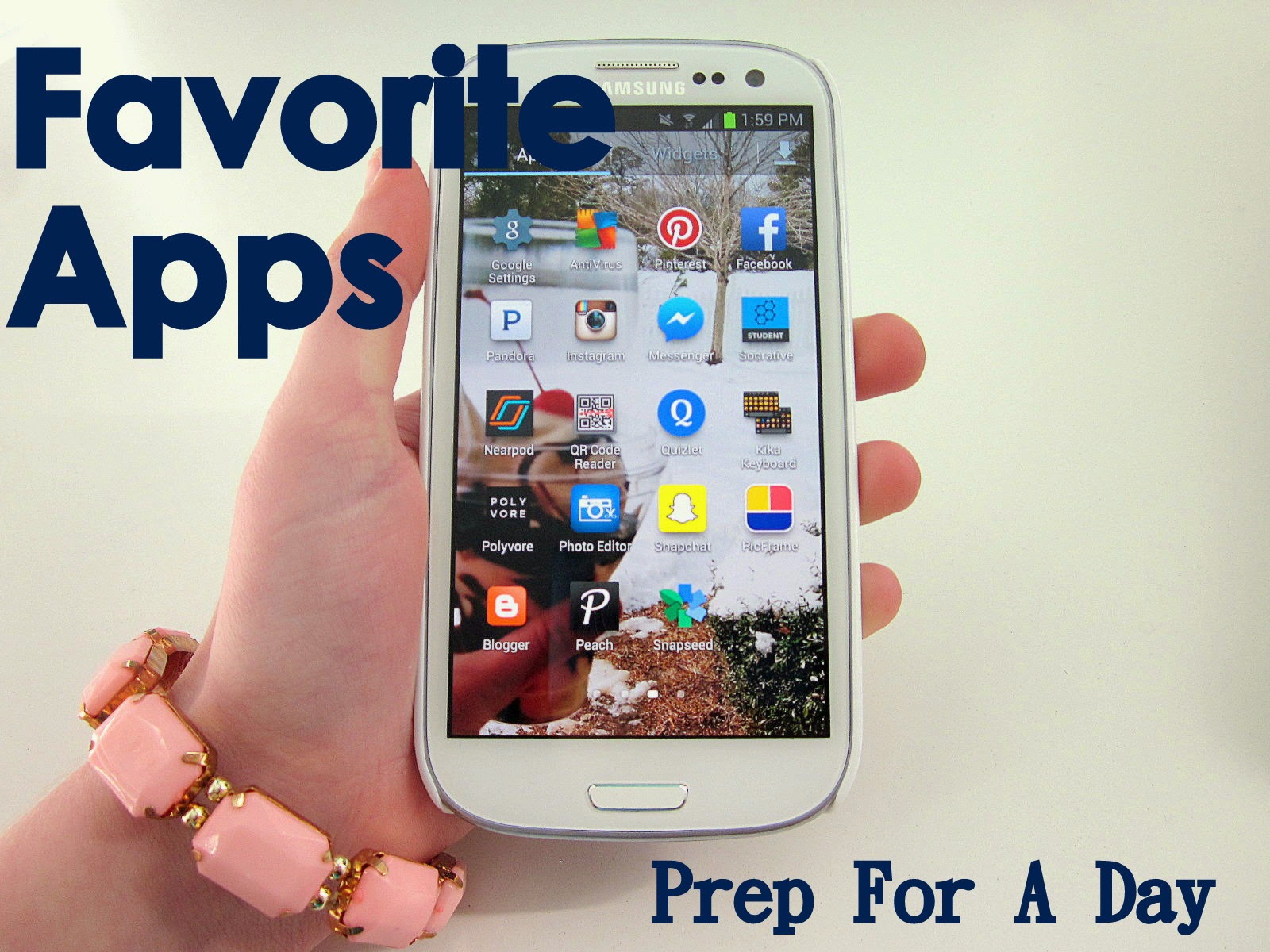 Prep For A Day: MY FAVORITE APPS