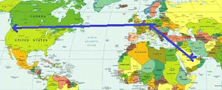 A Middle East Journey by Isabelle : Day 78, Saturday - Doha to Seattle