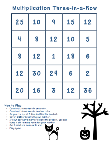 Bookish Ways in Math and Science: Monday Math Freebie - Fall Themed ...