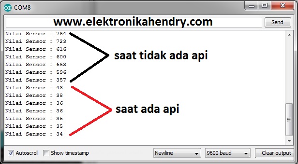 Arduino part 29. sensor api (flame sensor) - ELEKTRONIKA HENDRY