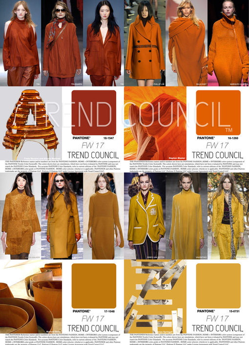TRENDS // TREND COUNCIL - COLOR . FW 2017 | FASHION VIGNETTE | Bloglovin’
