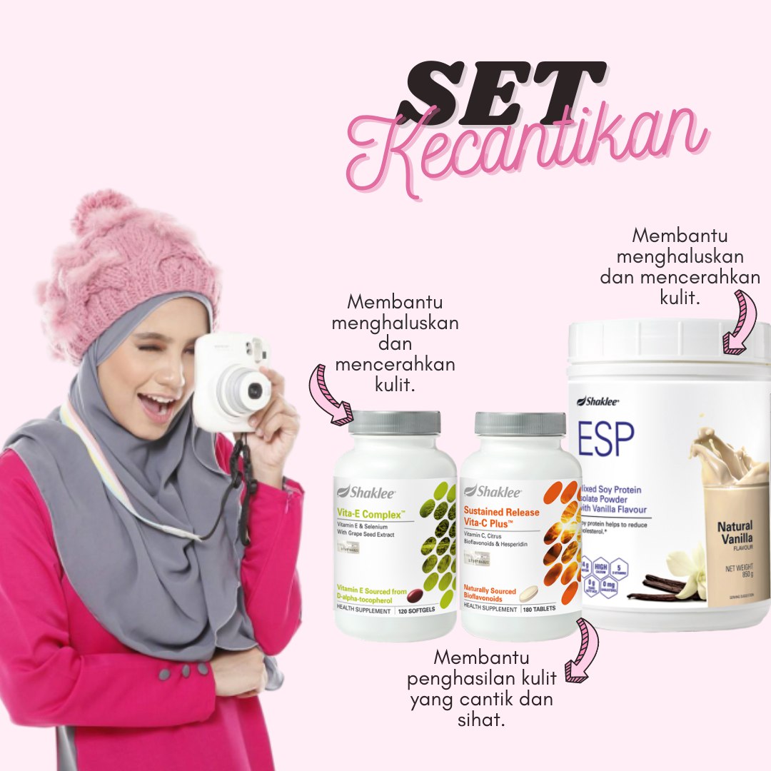 Set Kulit Cantik Shaklee Yang Jadi Kesukaan Ramai