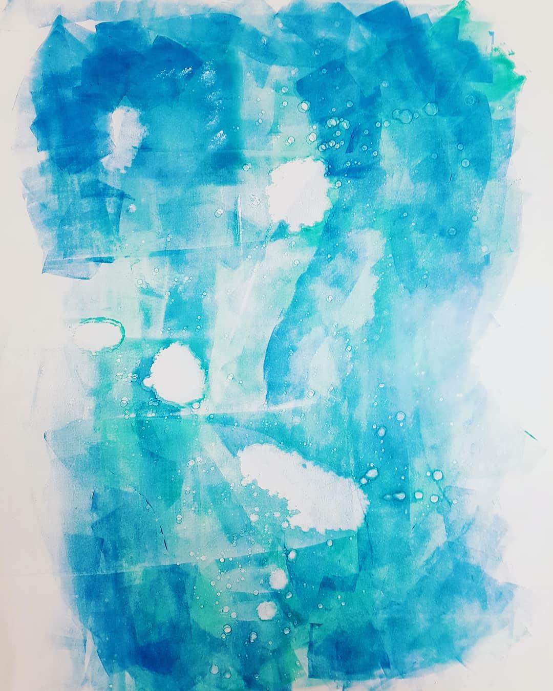 Creating watery backgrounds | Artist Life