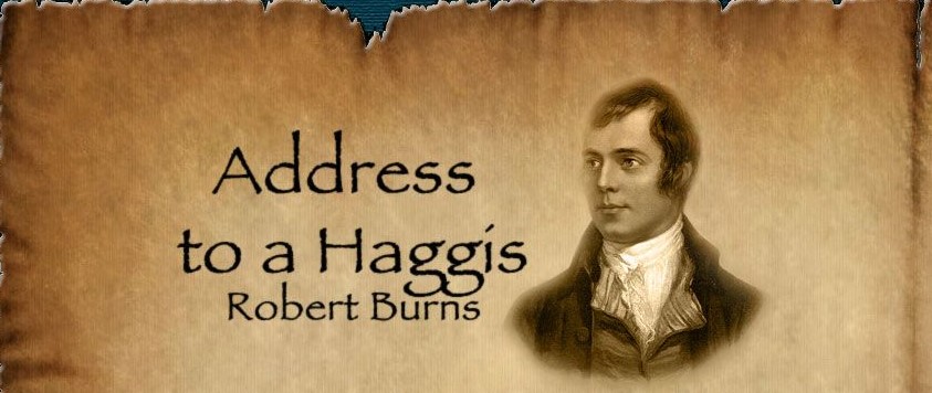 Burns Poem Address To A Haggis