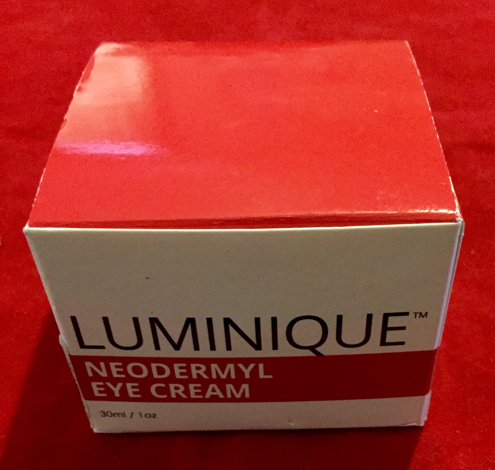 Did you see that?: Luminique Anti Wrinkle Neodermyl Eye Cream