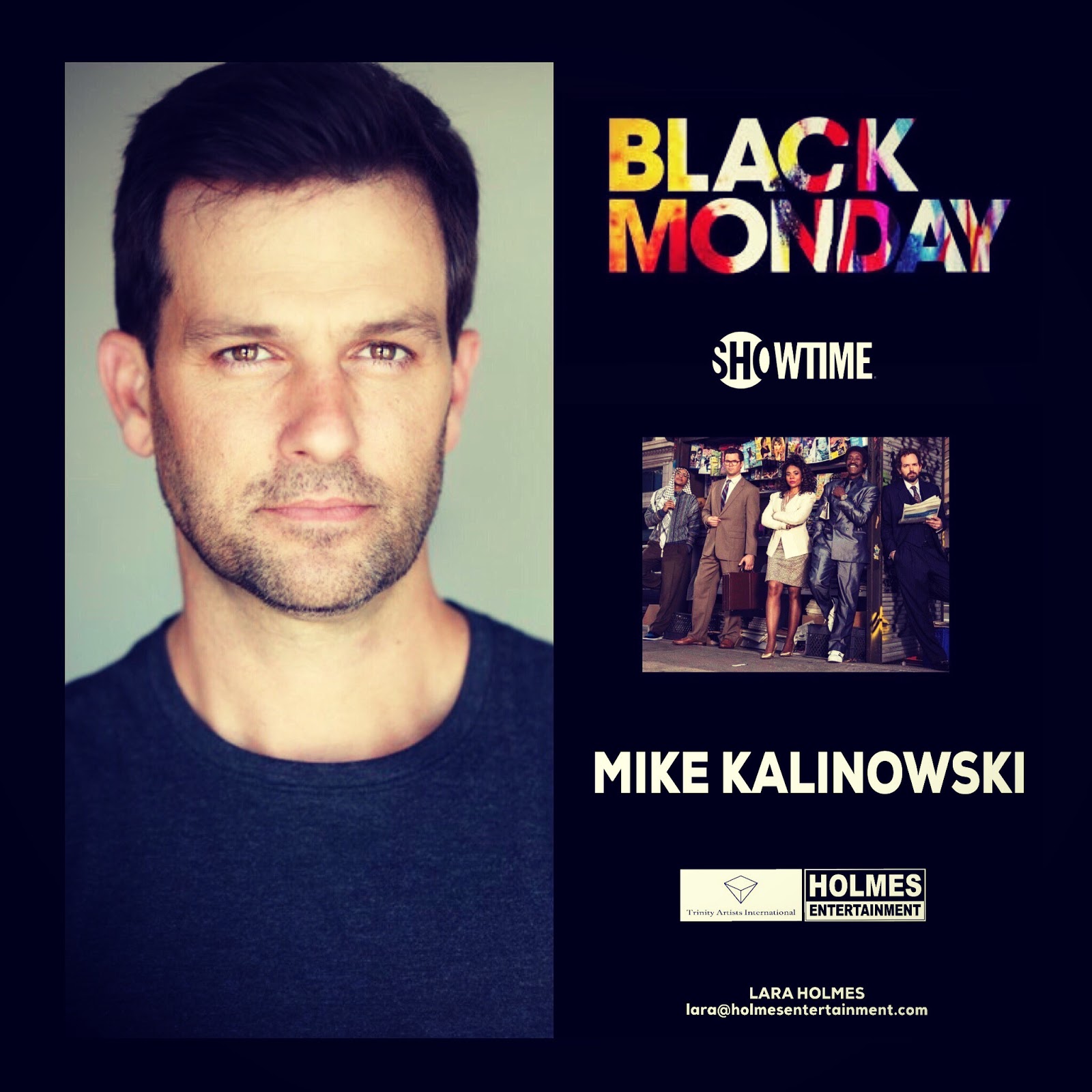 HOLMES ENTERTAINMENT 🎬: MIKE KALINOWSKI • BLACK MONDAY