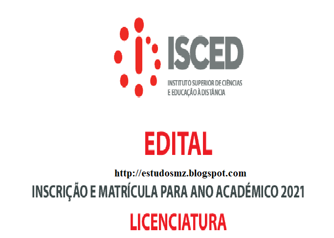 ISCED - Instituto Superior de Ciências e Educação a Distância ...