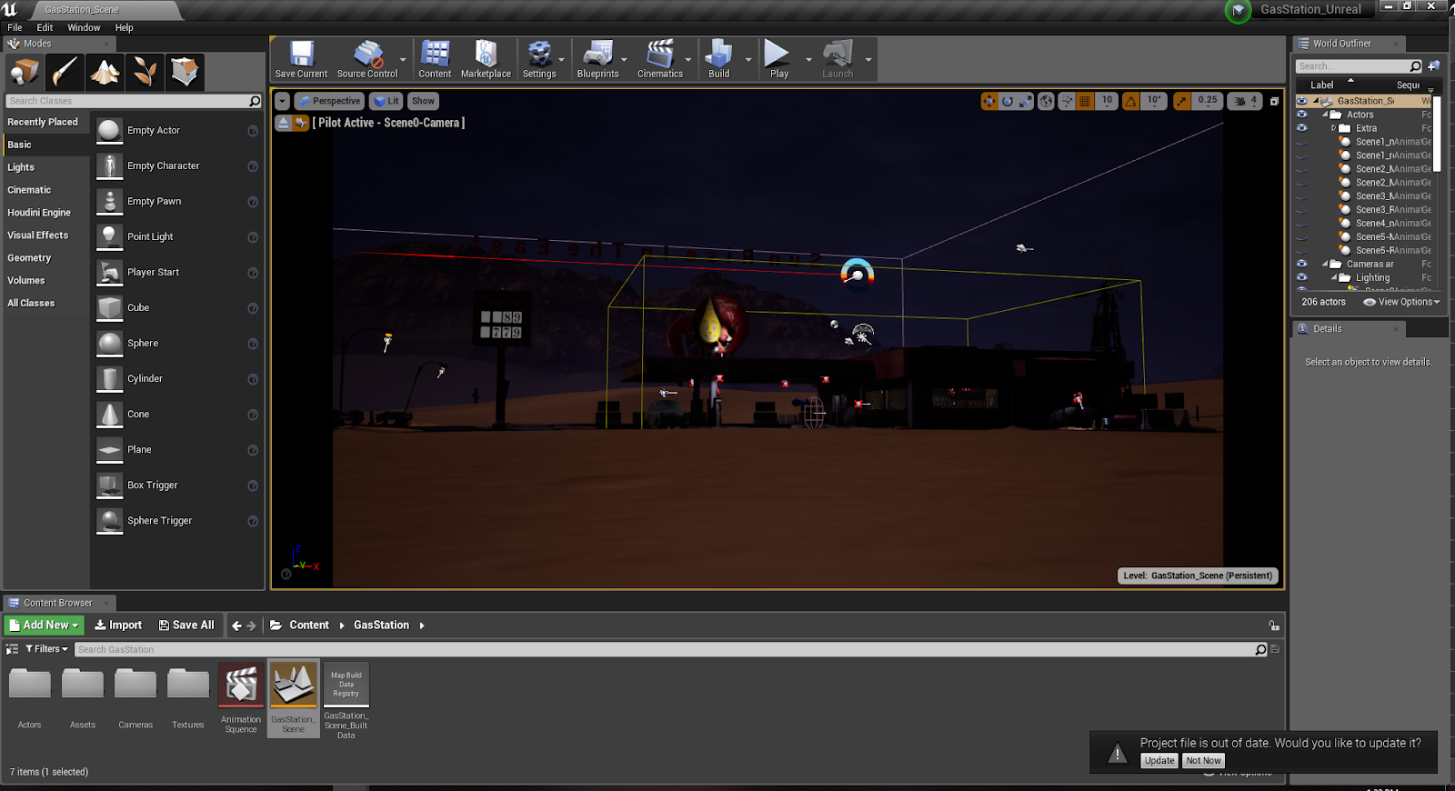 Mouse Trap: Unreal Engine: Scene Cameras