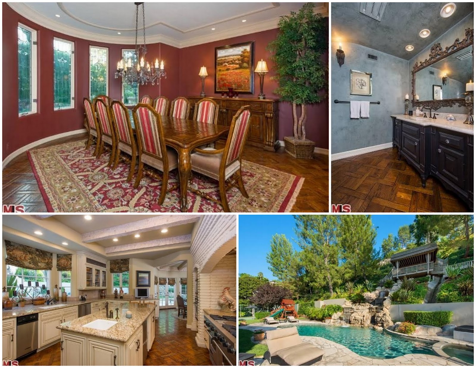Celebrity Real Estate: The Simpson's List Encino Mansion | San Fernando ...