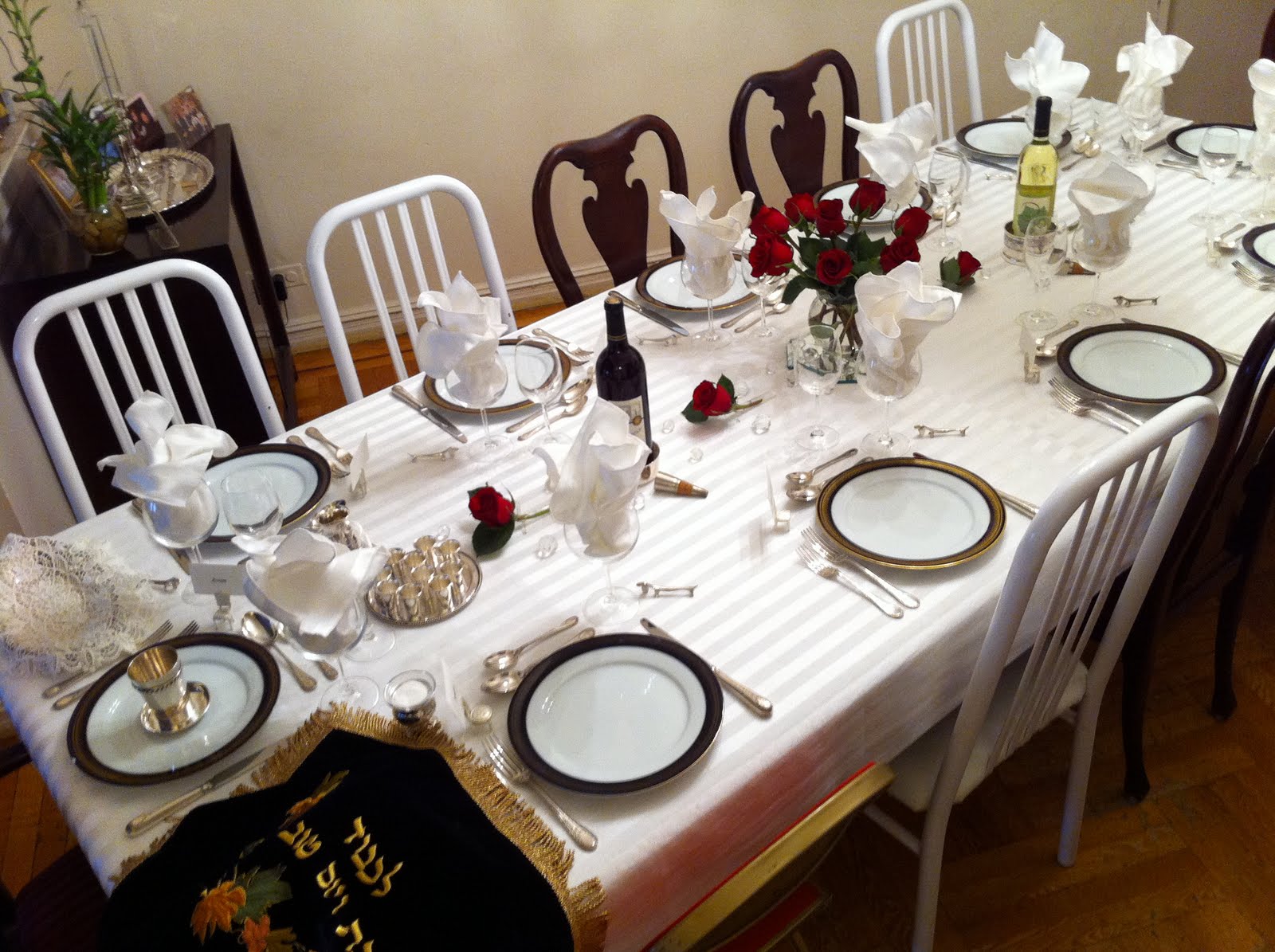 Guess Who's Coming To Dinner: Always Time For One More Shabbos Table Photo