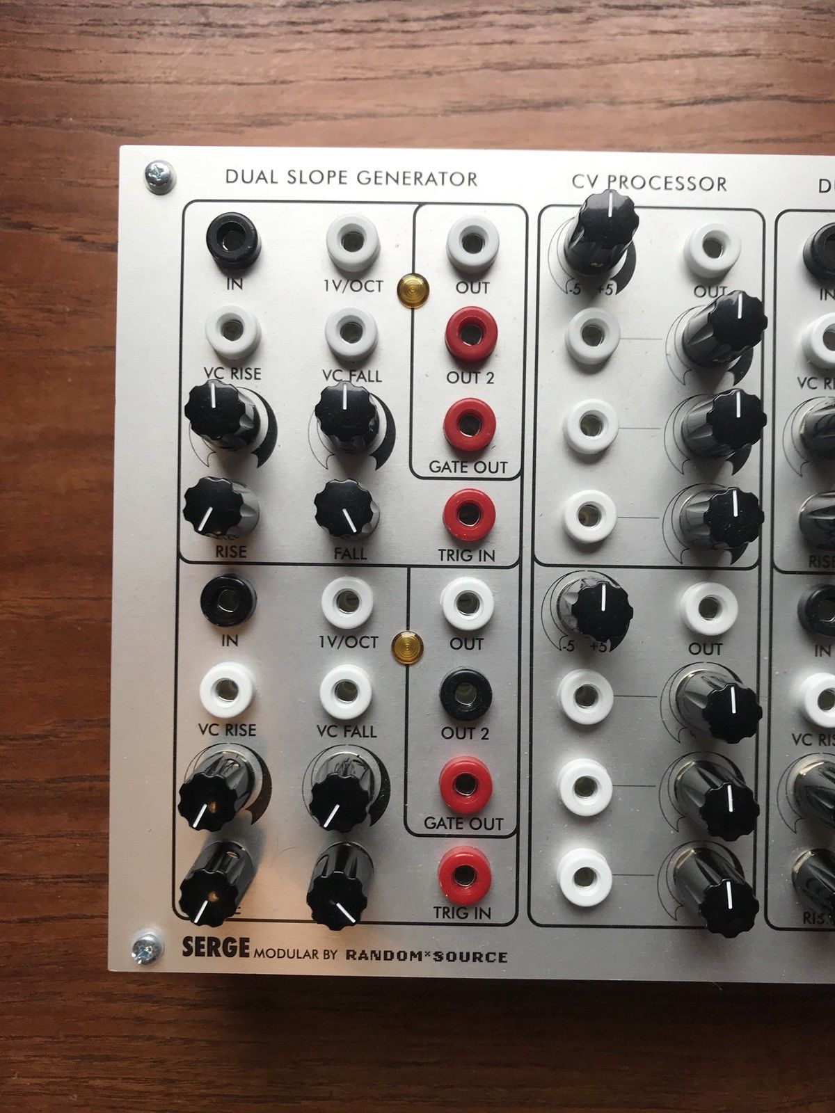 MATRIXSYNTH: Random Source Serge Edelweiss II 4u Boat. Serge Modular ...