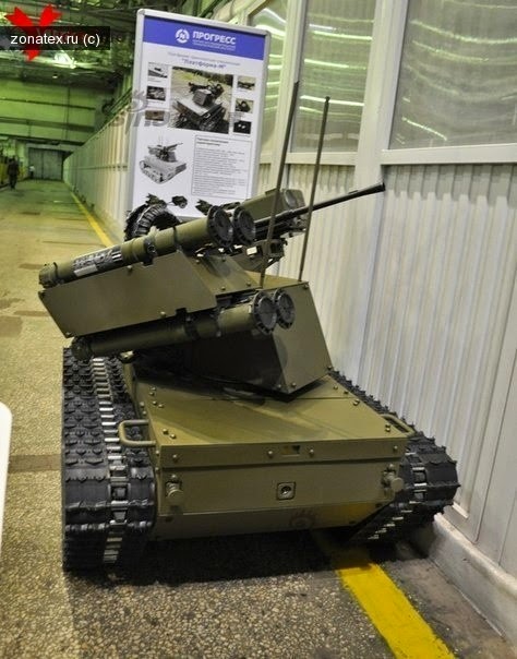 Asian Defence News: Russian Army Platform-M unmanned combat platform in ...