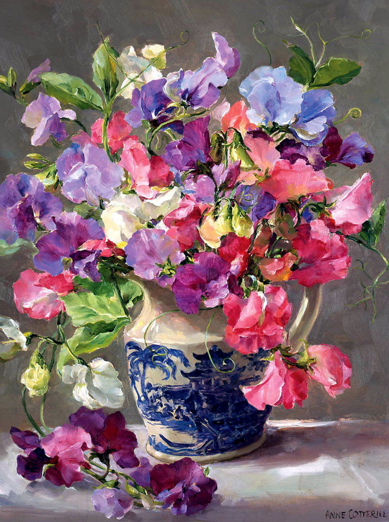 Anne Cotterill (1933-2010) | Flowers painter | Tutt'Art@ | Pittura ...