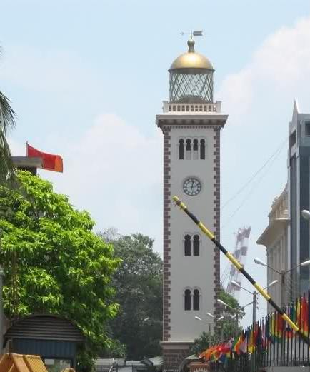Colombo Old Clock Tower Lighthouse