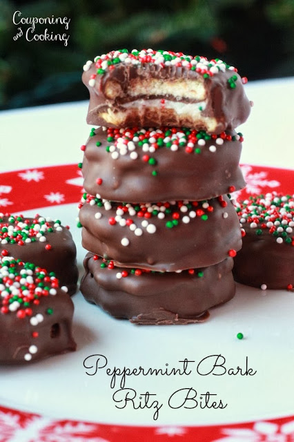 Tobins' Tastes: Peppermint Bark Ritz Bites